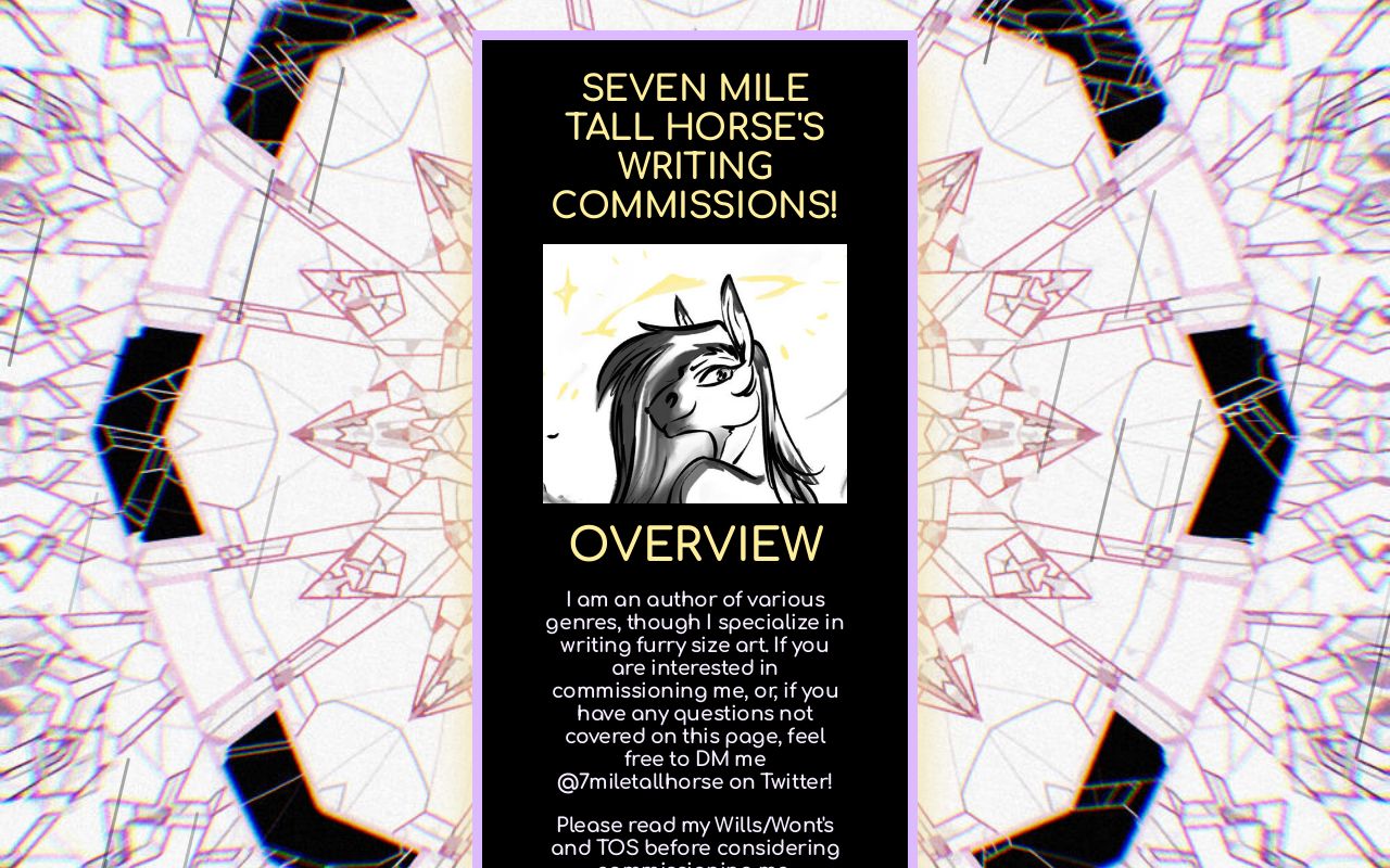 7miletallhorse's Commissions